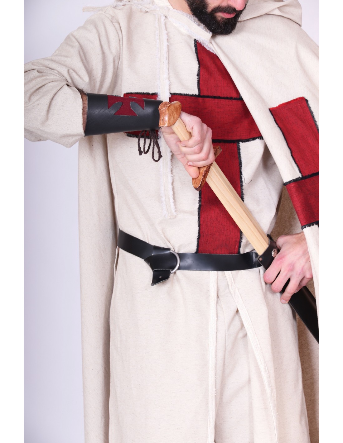 Medieval sword sheath with belt