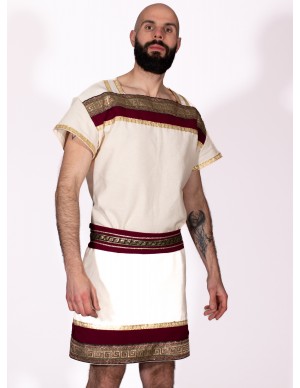 Roman cape with hood
