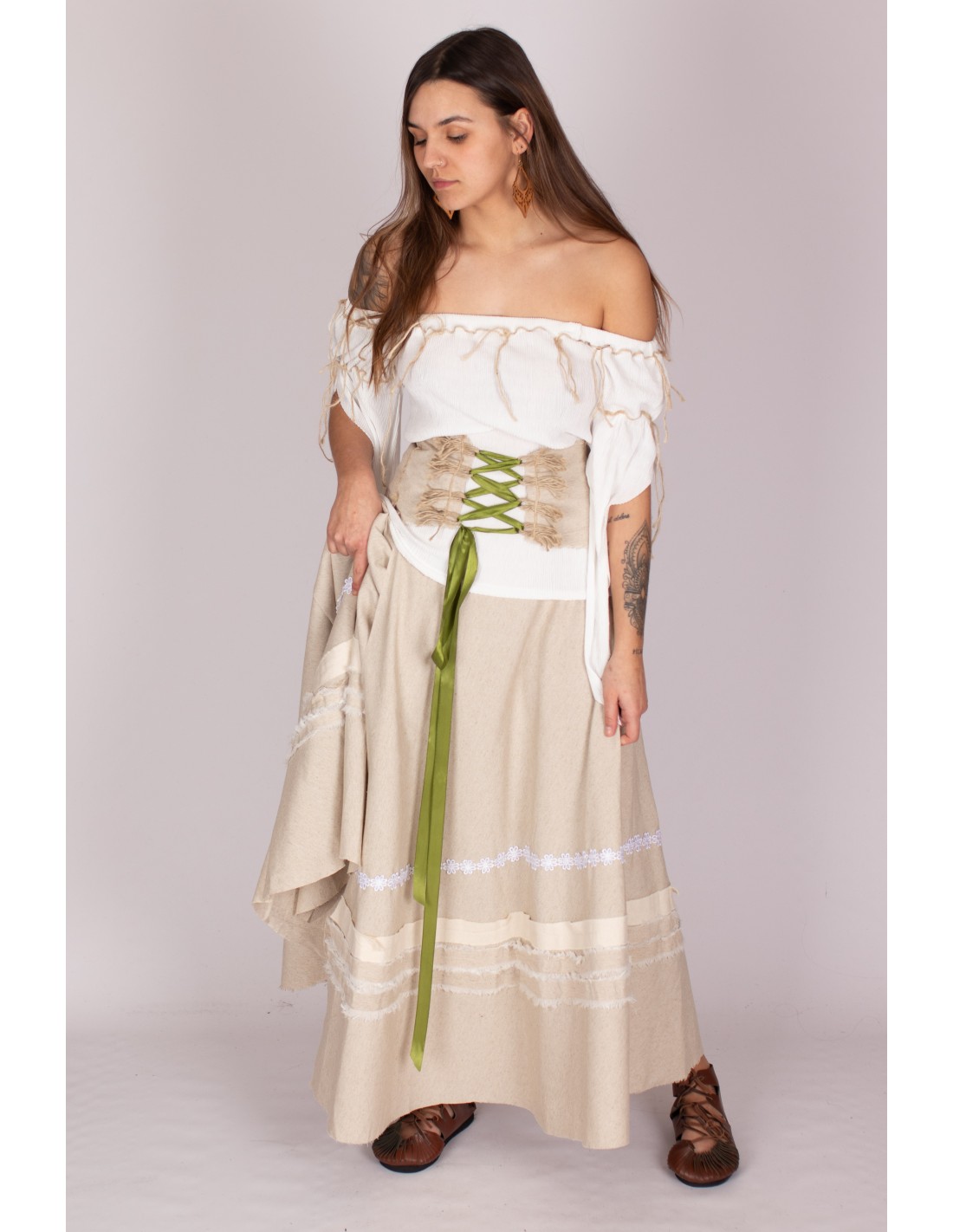 Rustic medieval skirt